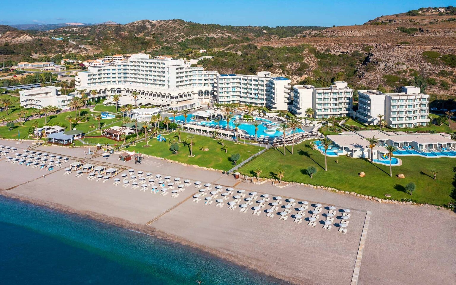 Rodos Palladium Hotel | 5 star Luxury Beachfront Hotel in Rhodes
