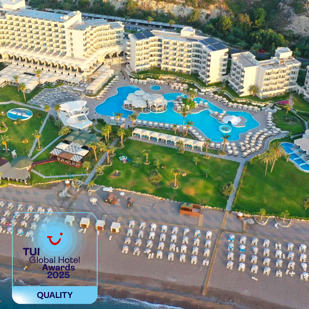 5 star Luxury Beach Front Hotel in Rhodes | Rodos Palladium Hotel